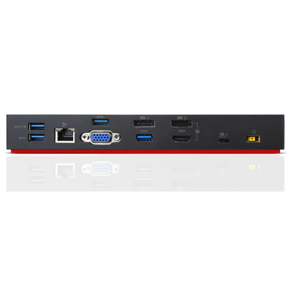 Док-станция Lenovo ThinkPad Thunderbolt 3 Dock порт подключения ...